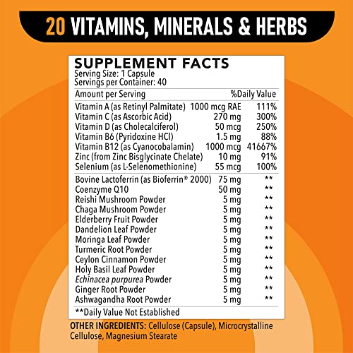 VITALE blended vitamin & mineral supplements for adults