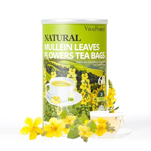 VitalForest Mullein Leaf Tea bags