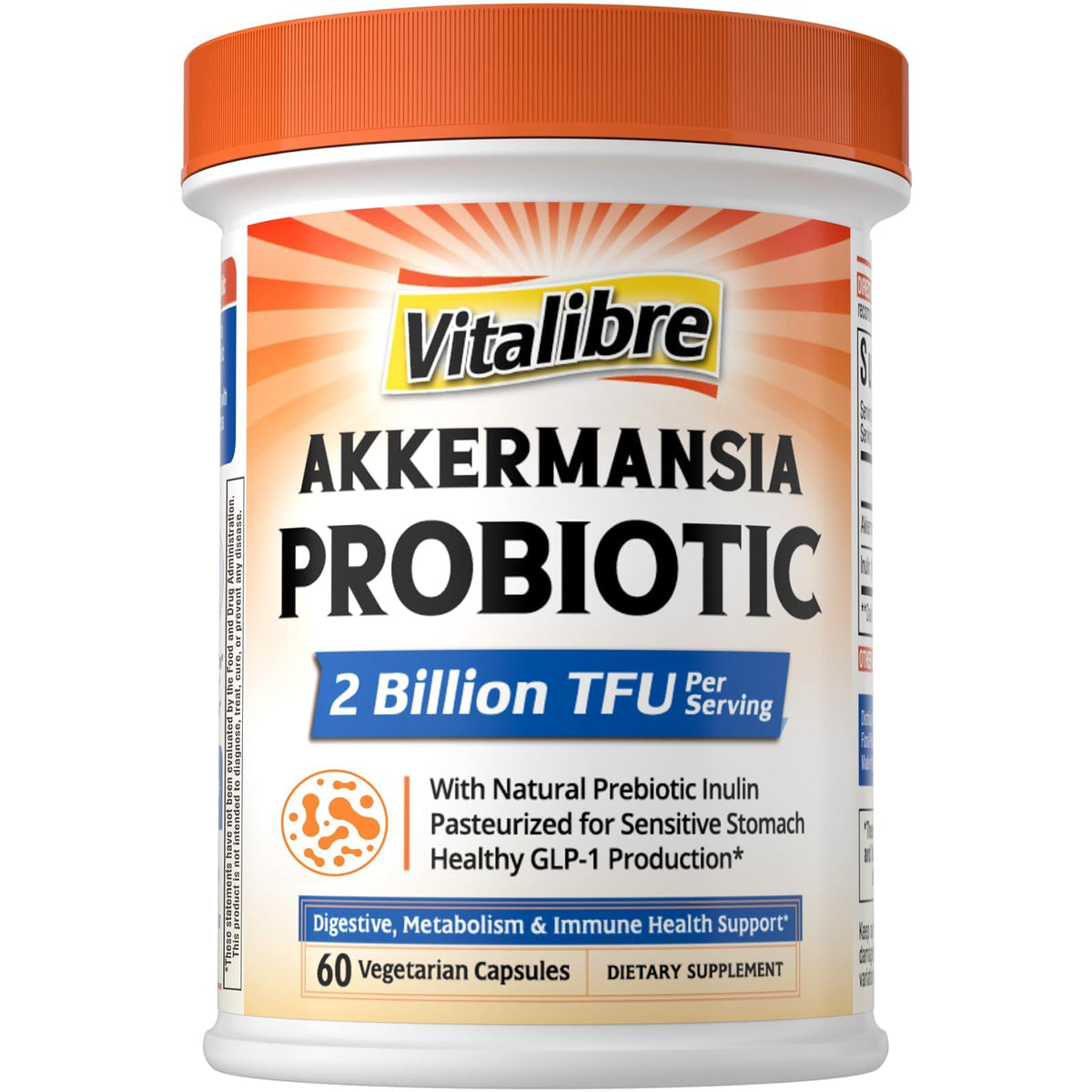 Vitalibre Akkermansia Muciniphila probiotic capsules