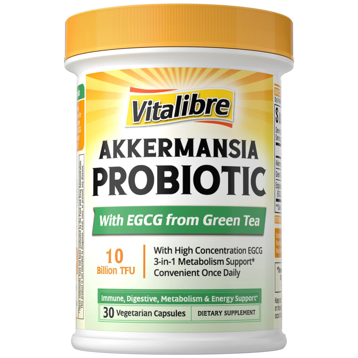 Vitalibre Akkermansia probiotic capsules