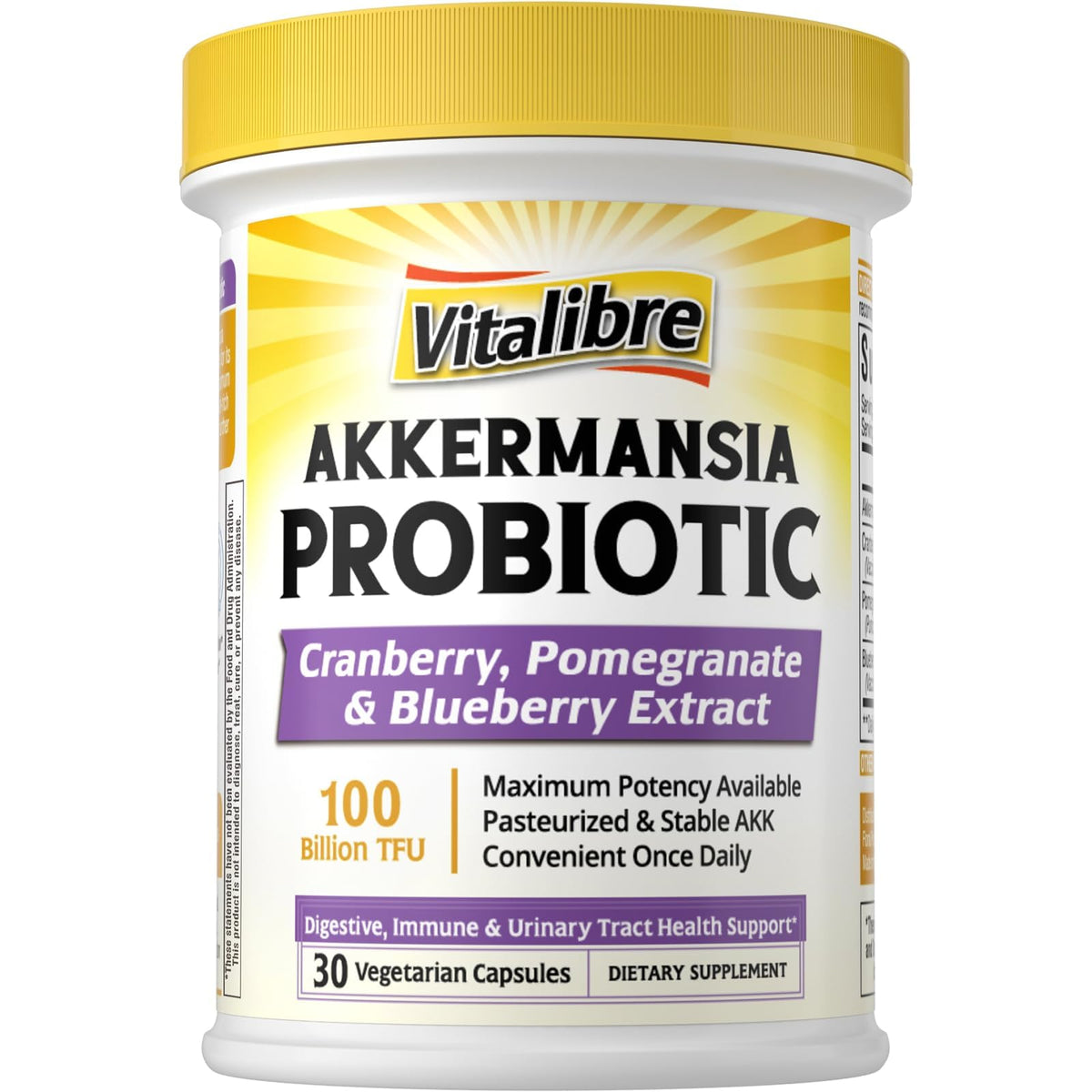 Vitalibre Akkermansia probiotics capsules