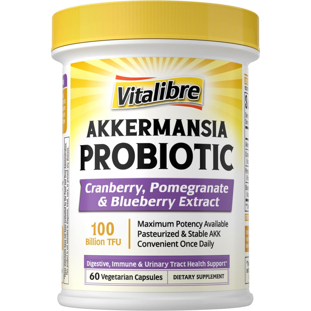 Vitalibre Akkermansia probiotics for gut health