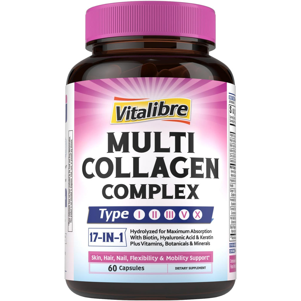Vitalibre collagen peptides for skin