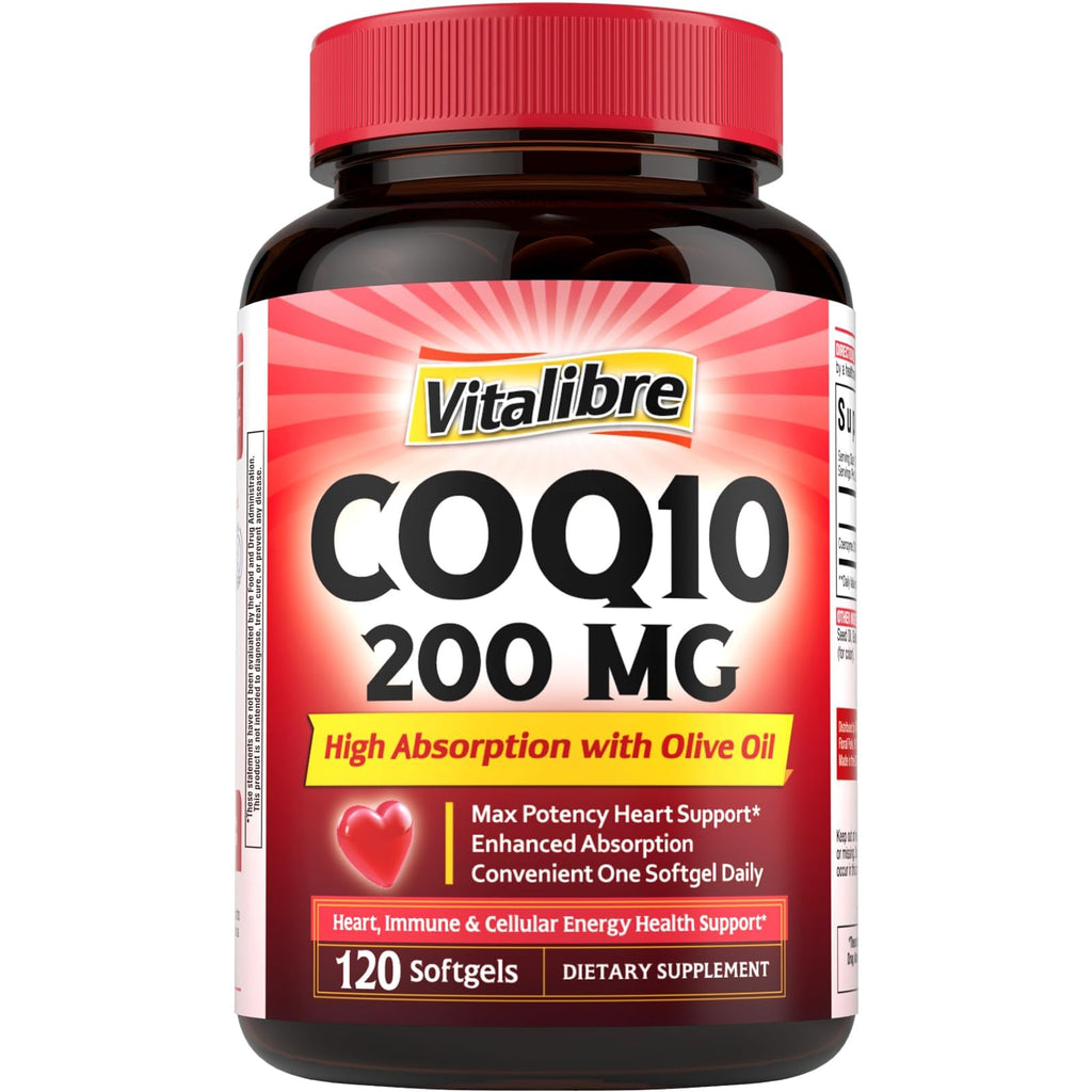 Vitalibre CoQ10 200 mg softgels