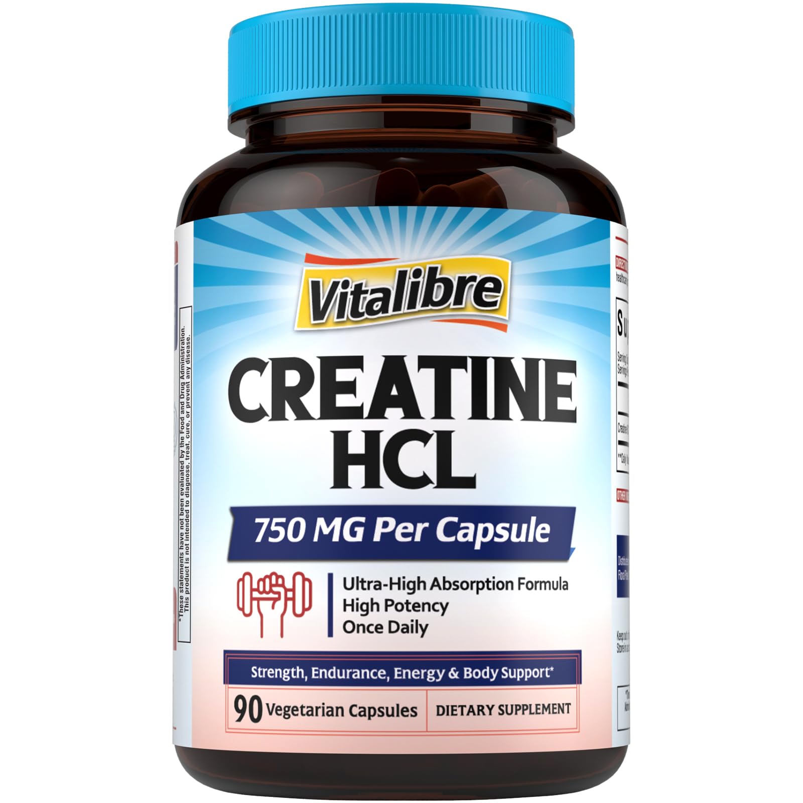 Vitalibre creatine HCl capsules