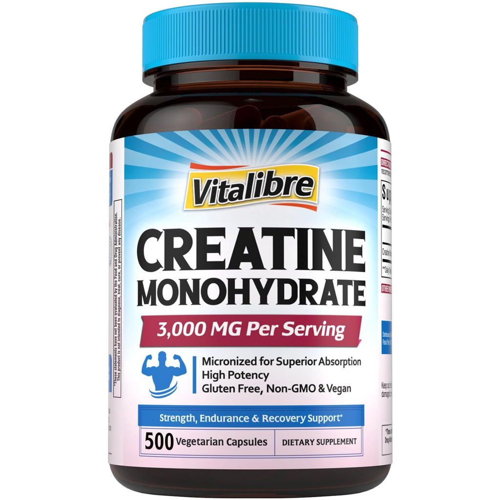 Vitalibre creatine monohydrate capsules