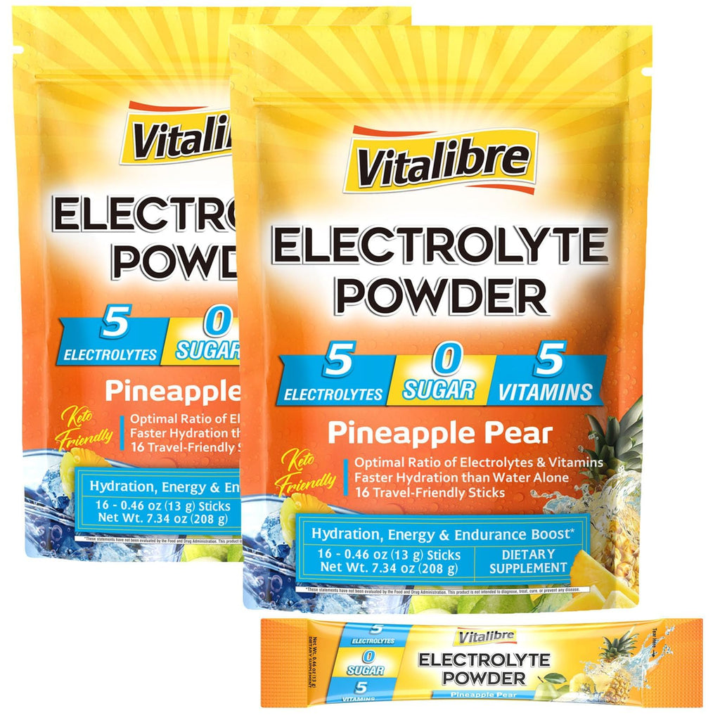 Vitalibre electrolytes powder for hydration