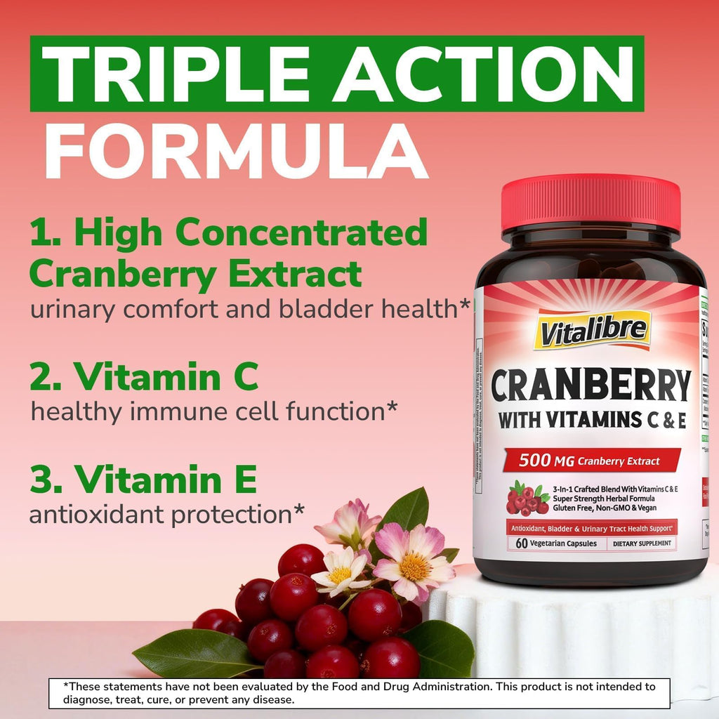 Vitalibre herbal cranberry benefits