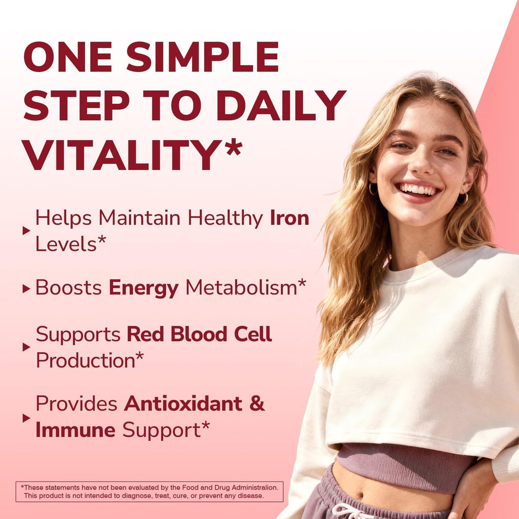 Vitalibre iron for energy support
