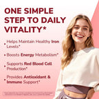Vitalibre iron for energy support