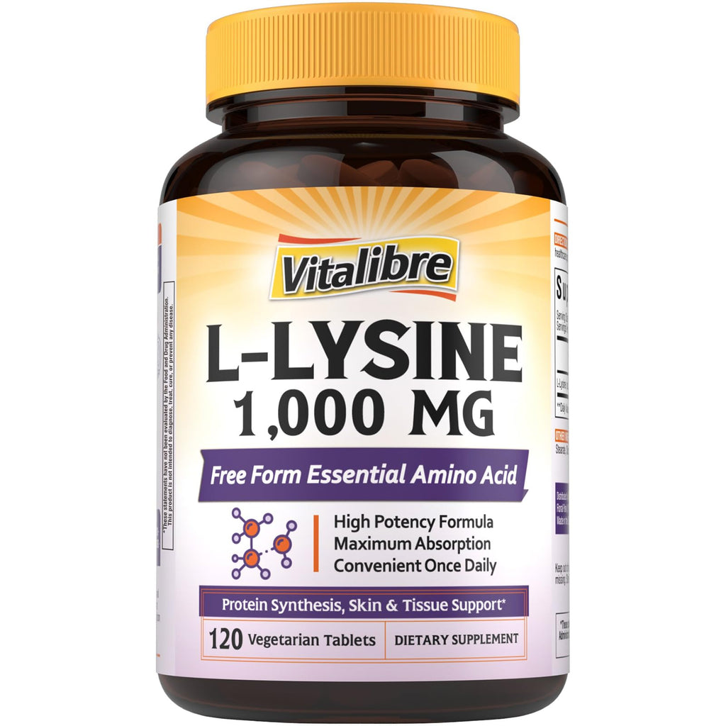 vitalibre l-lysine 1000 mg tablets