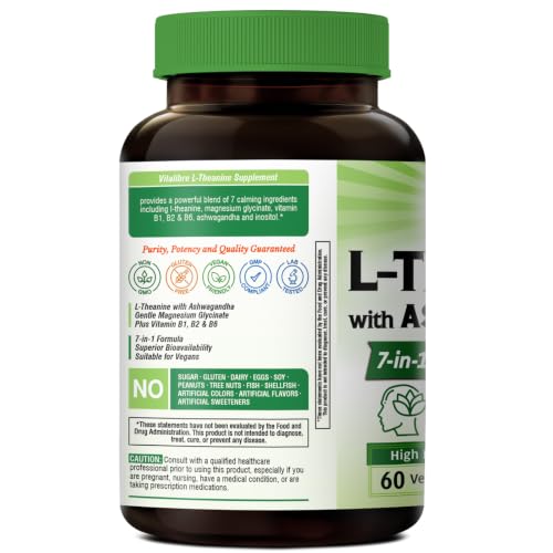 Vitalibre l-theanine supports mental clarity