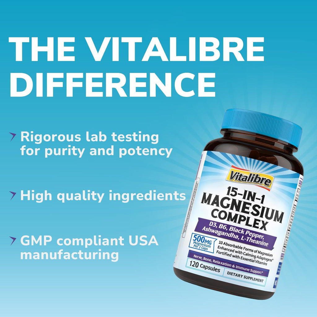 Vitalibre magnesium for stress relief