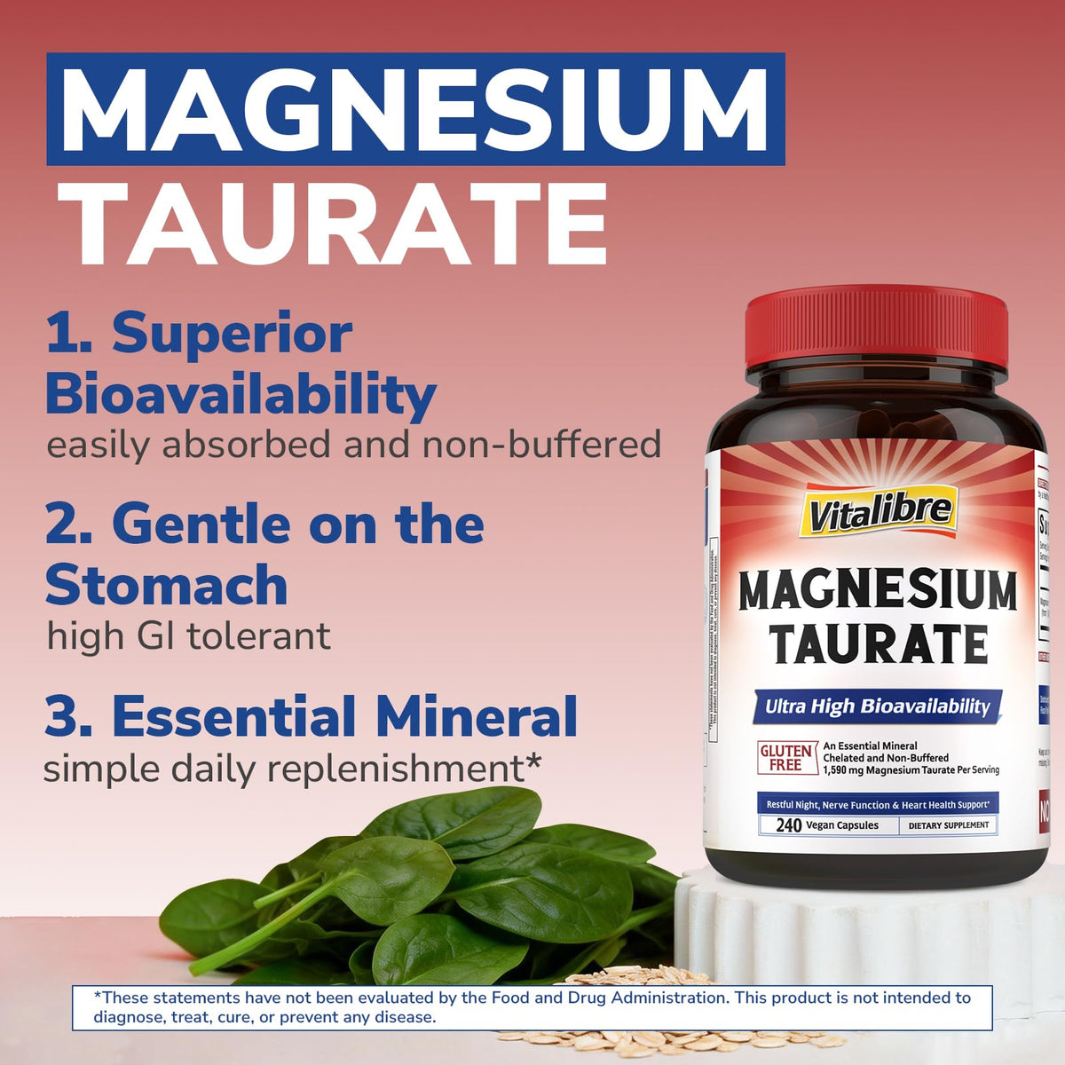 Vitalibre Magnesium for stress relief