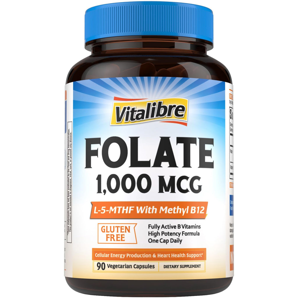 Vitalibre Methyl Folate for energy