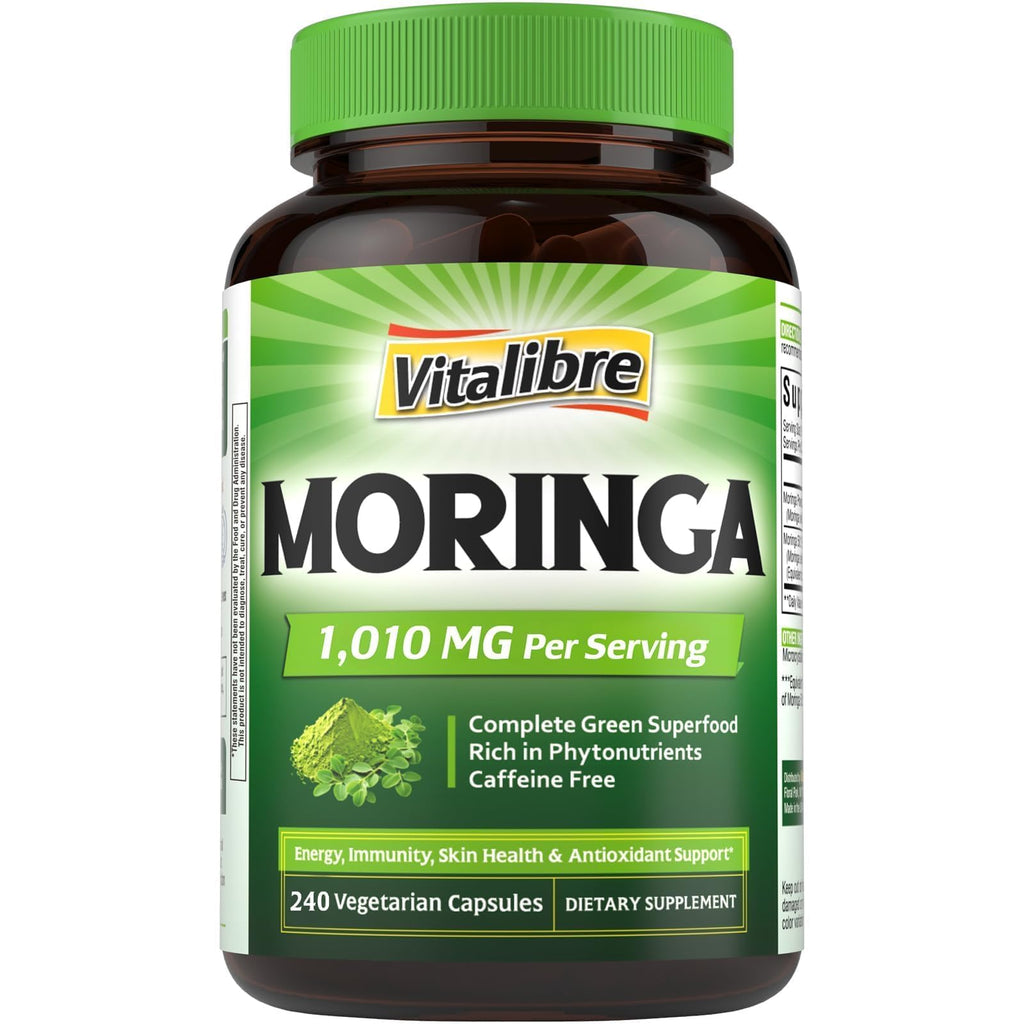 Vitalibre moringa capsules for energy