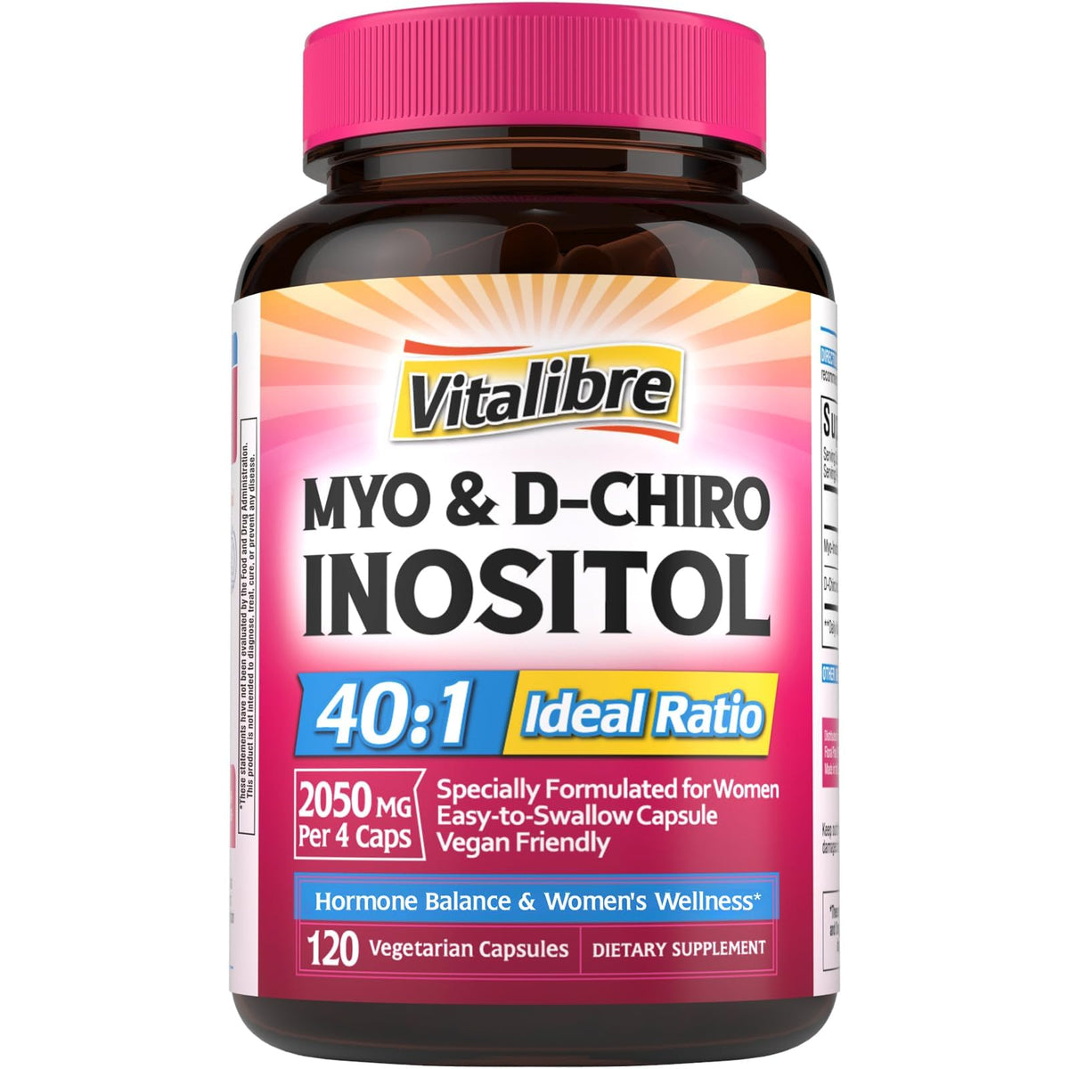 Vitalibre Myo-Inositol vegan capsules