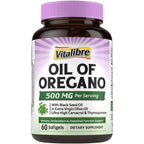 Vitalibre oregano oil softgels for immunity