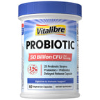 Vitalibre Probiotic 50 billion CFU capsules