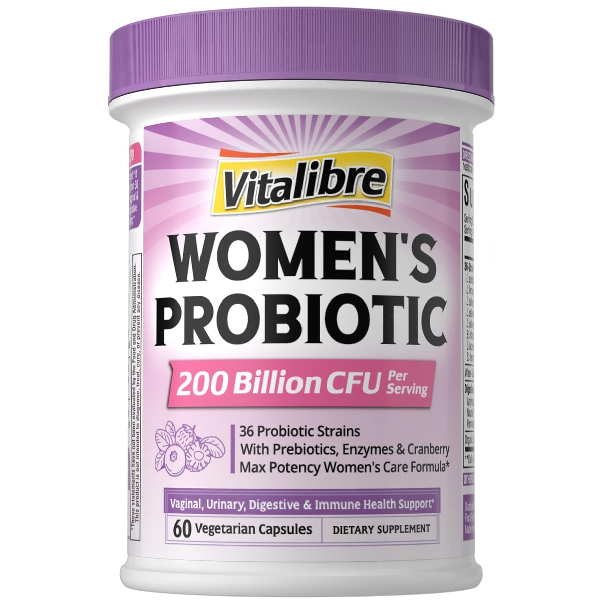 Vitalibre probiotics for women capsules