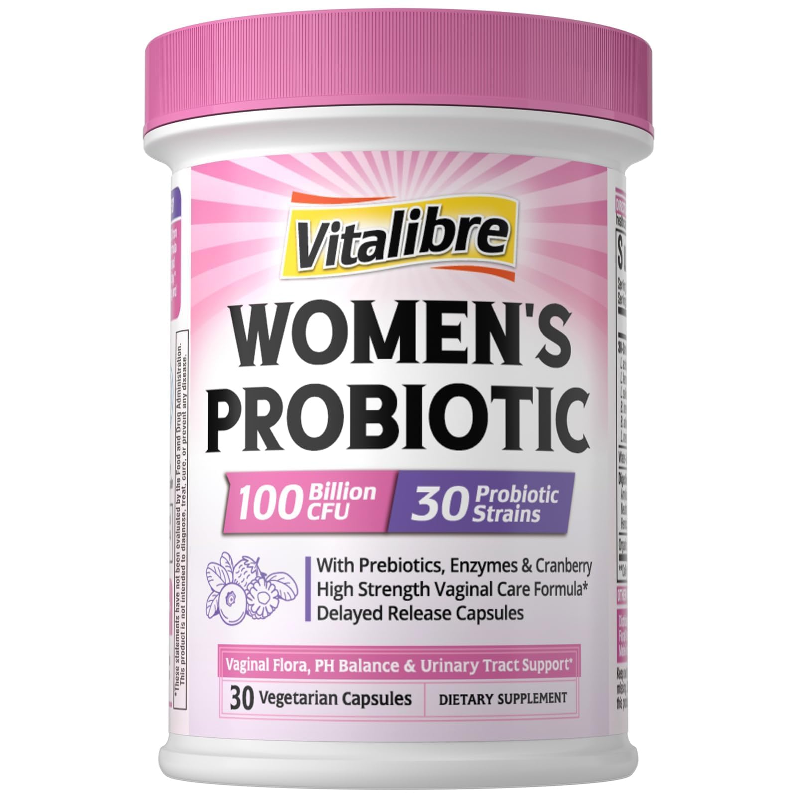 Vitalibre probiotics for women's health