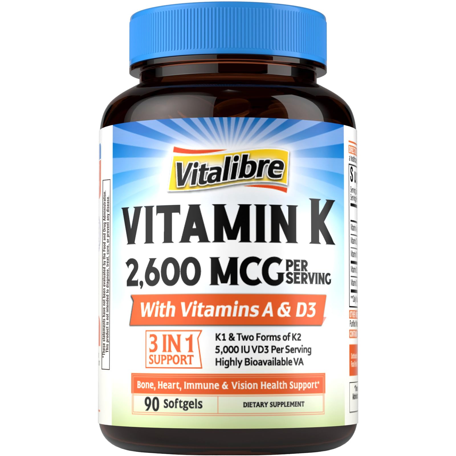 vitalibre vitamin k complex capsules