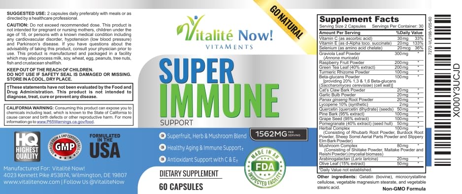 Vitalité Now! quercetin health benefits