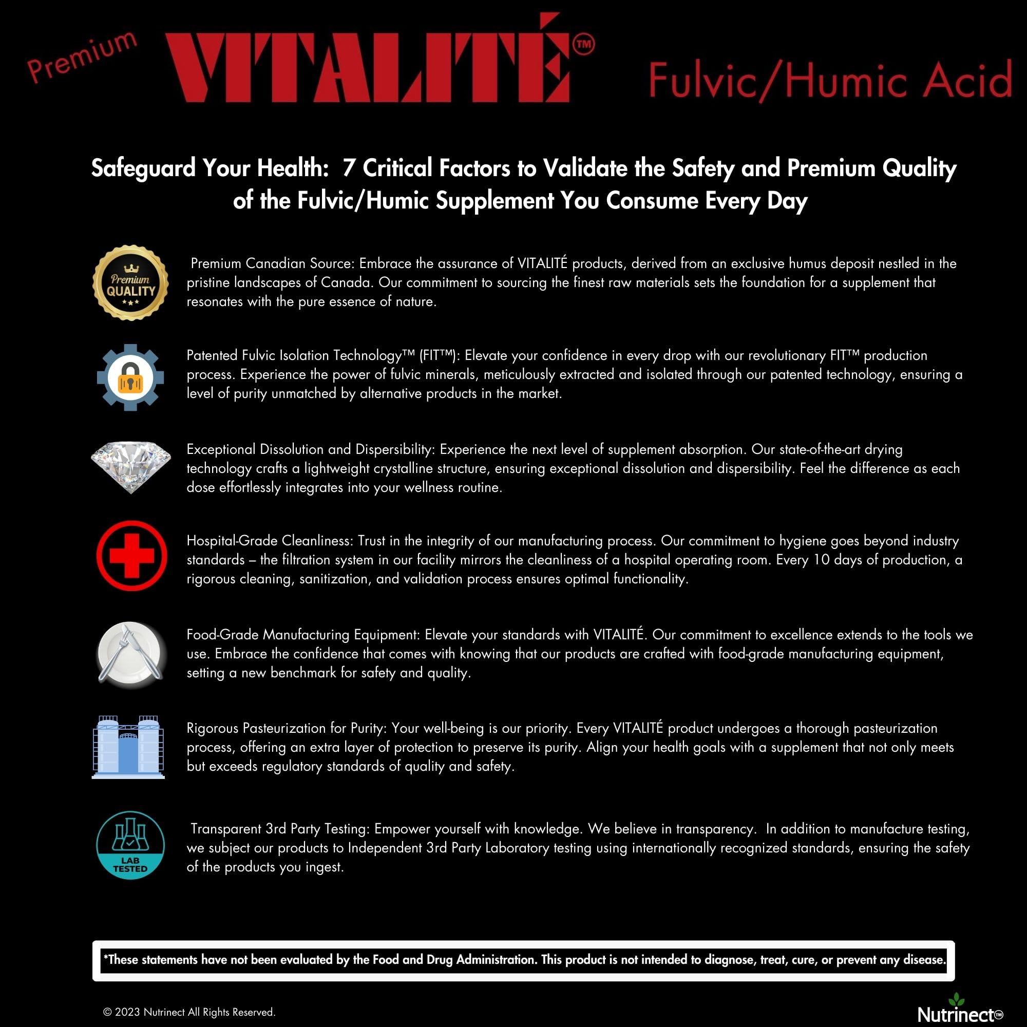 VITALITÉ trace minerals for athletes