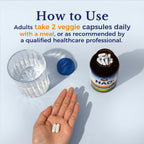 Vitalitown 90 veggie capsules for wellness