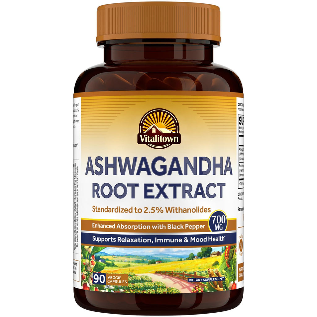 Vitalitown Ashwagandha vegan capsules