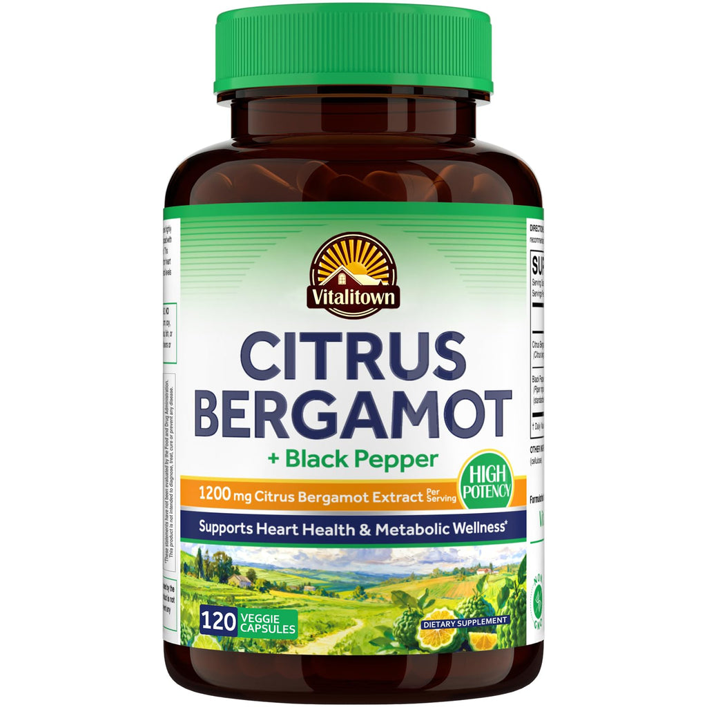 Vitalitown Citrus Bergamot capsules for heart health