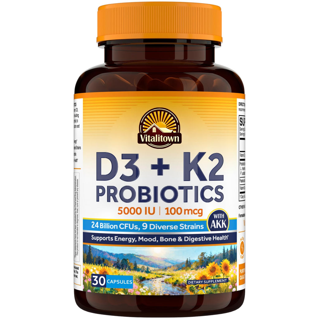 Vitalitown D3 K2 vitamin benefits