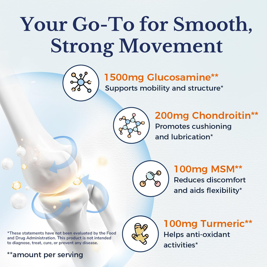 vitalitown glucosamine tablets for flexibility