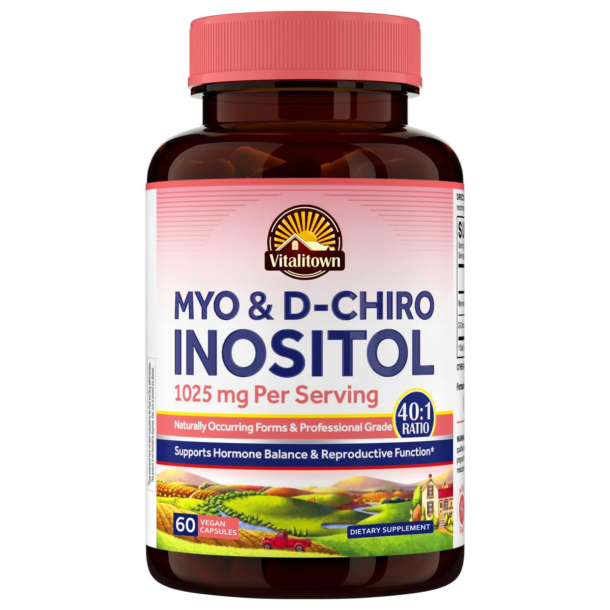 Vitalitown Inositol 40:1 Ratio capsules