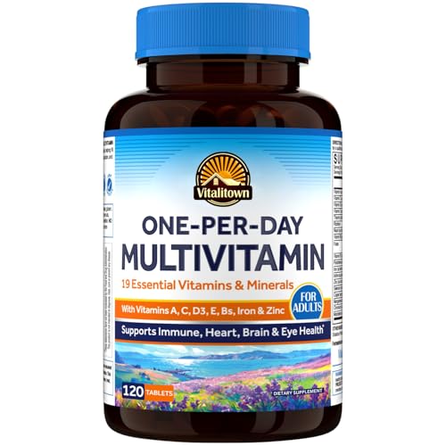 Vitalitown multivitamin with iron benefits