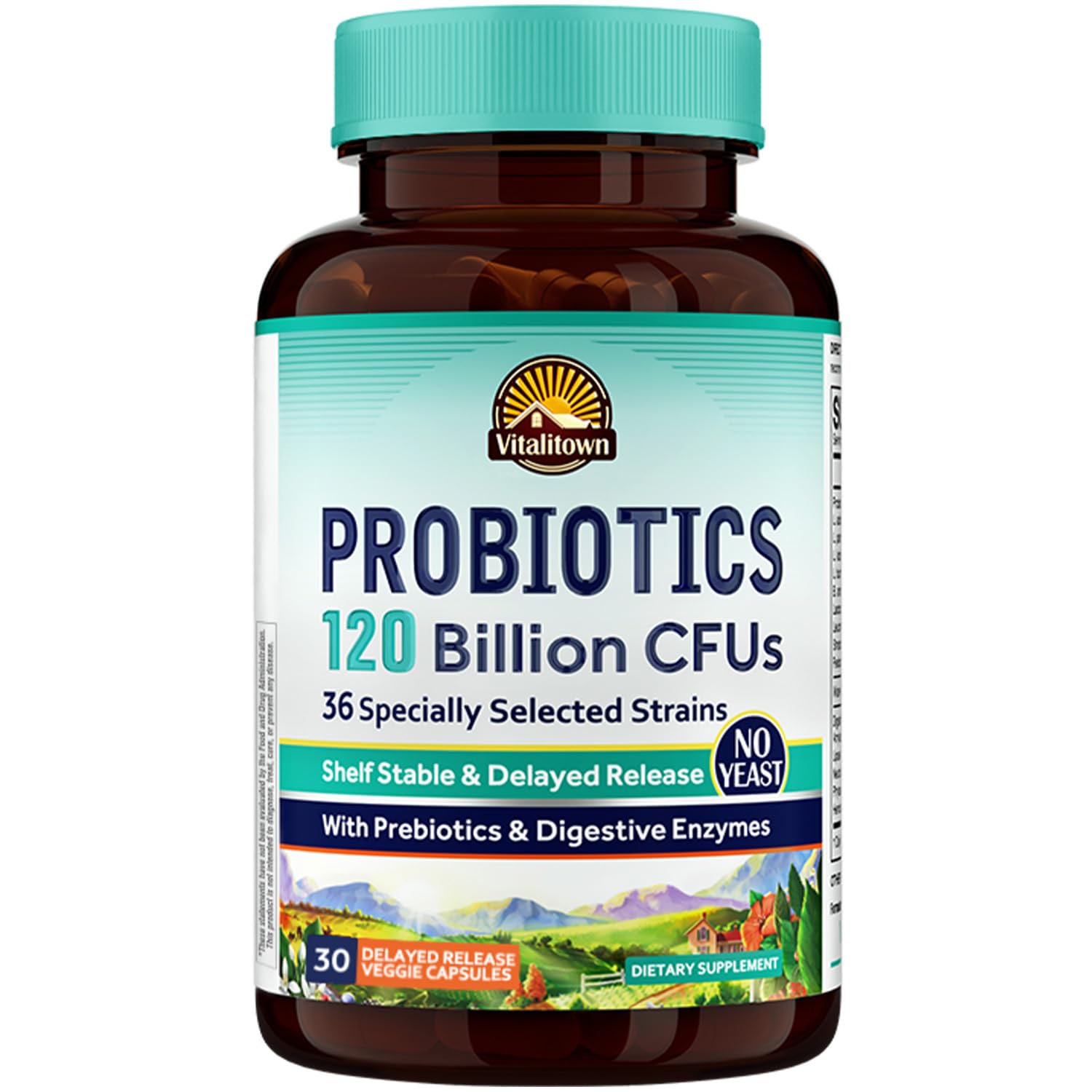 VITALITOWN probiotics for digestive health