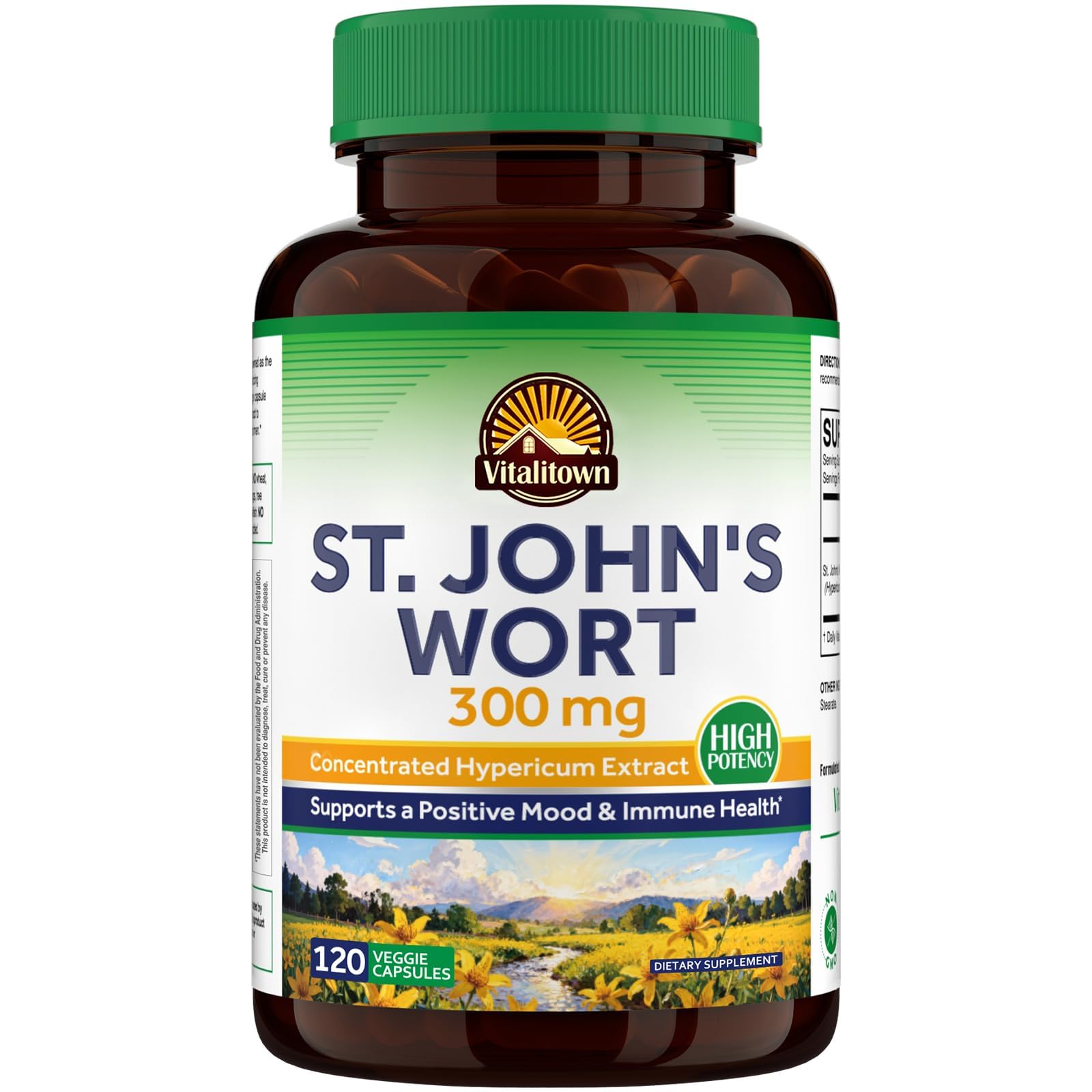 Vitalitown St. John's Wort capsules