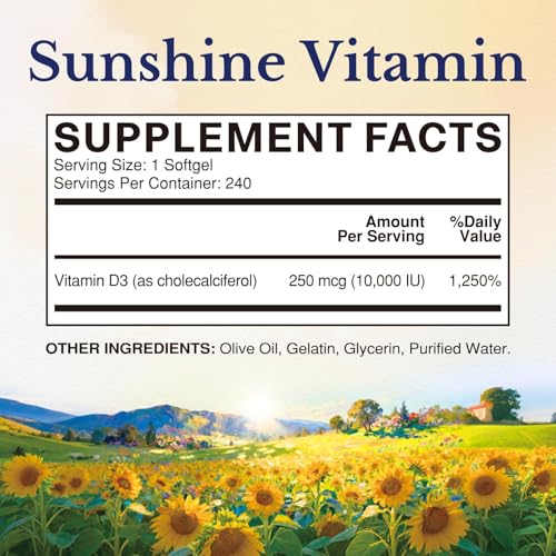 Vitalitown vitamin D3 for immunity