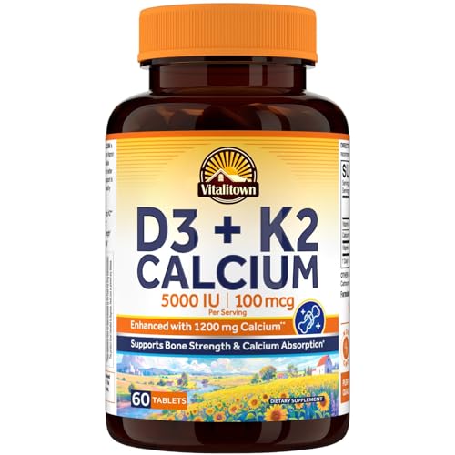 vitalitown vitamin d3 k2 tablets