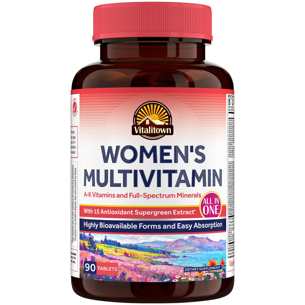 Vitalitown women's multivitamin tablets
