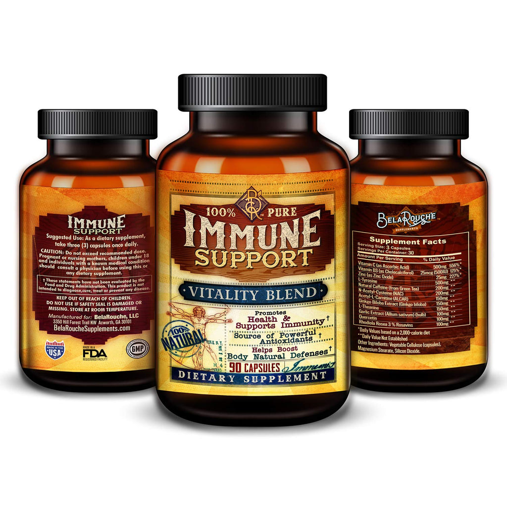 vitality blend capsules for overall health