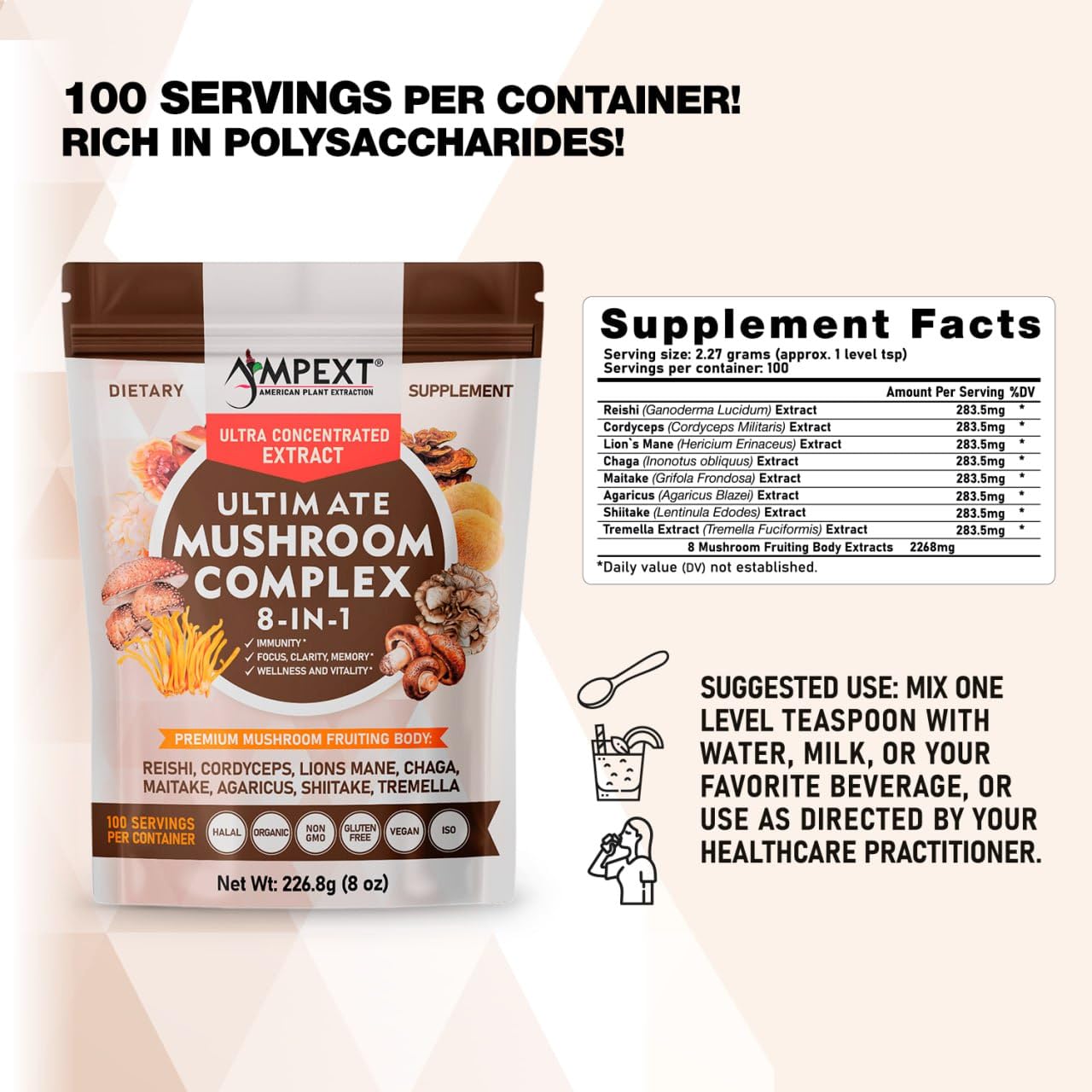 vitality boost from powerful mushrooms
