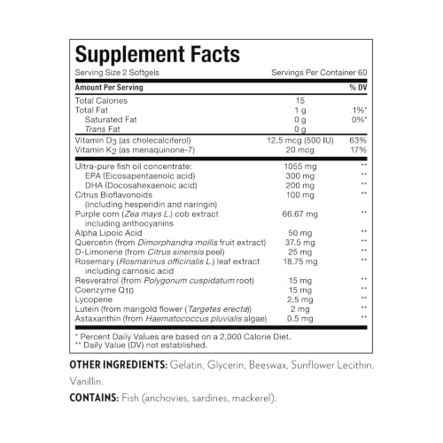 vitality boost with softgels