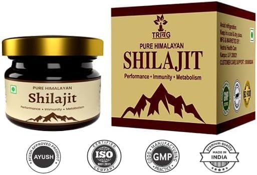 Vitality enhancement with Shilajit