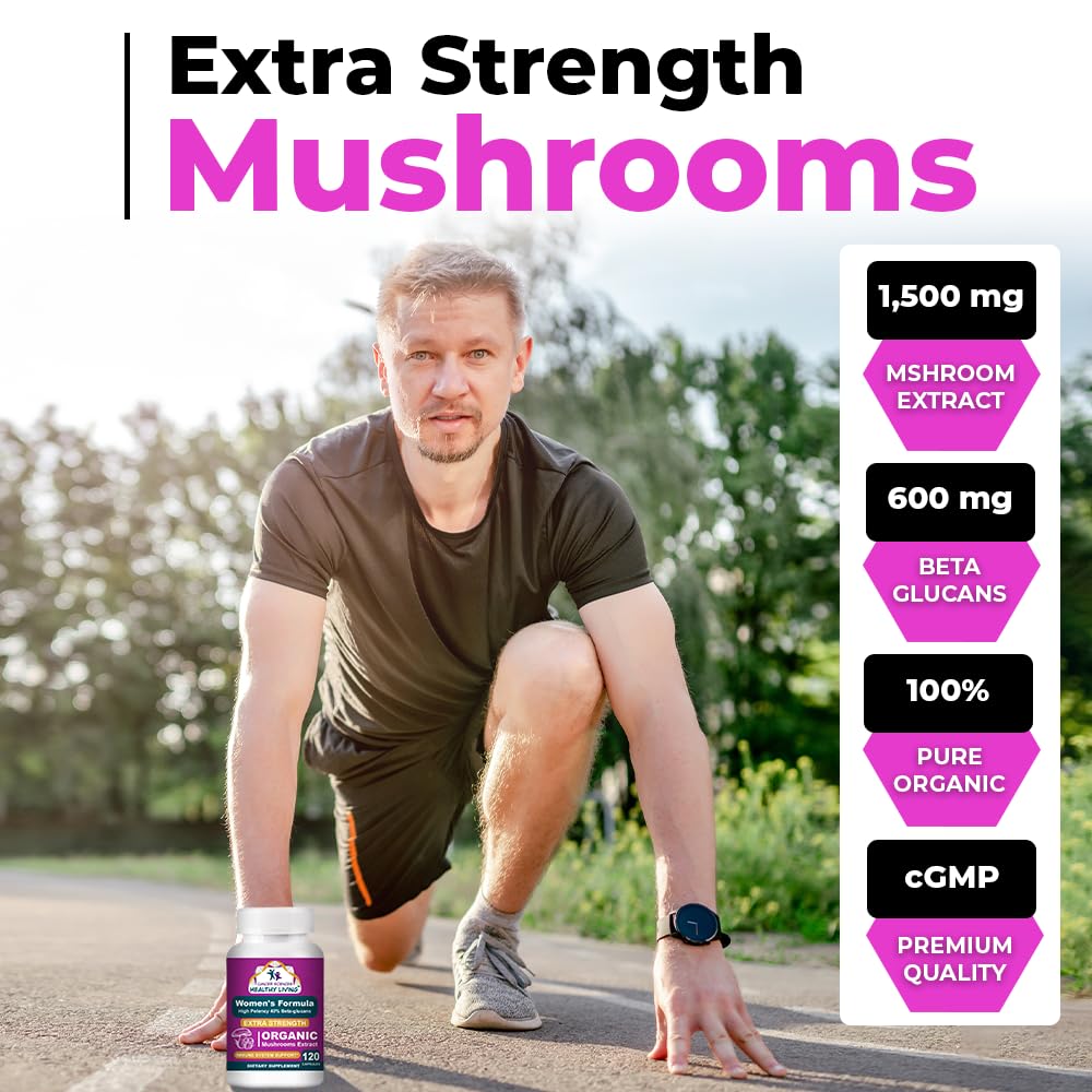 vitality enhancing mushroom supplement