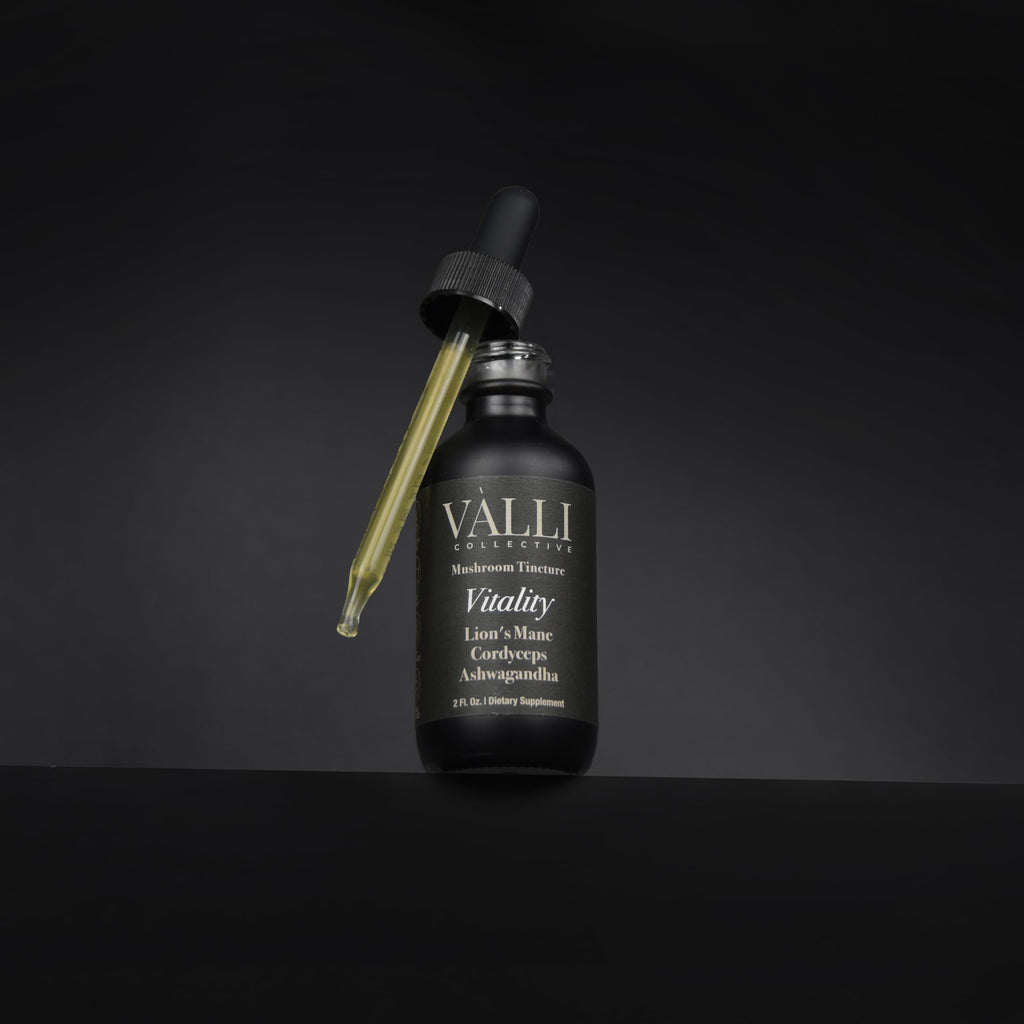 Vitality Mushroom Tincture for active lifestyle