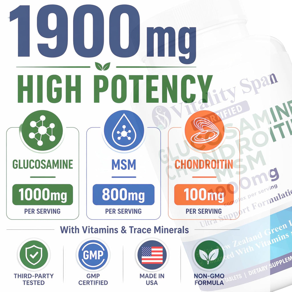 Vitality Span glucosamine for mobility