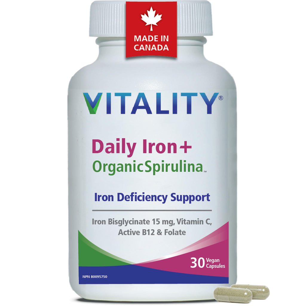 Vitality Spirulina tablets for energy