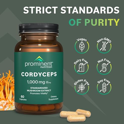 Vitality support from Cordyceps mushrooms