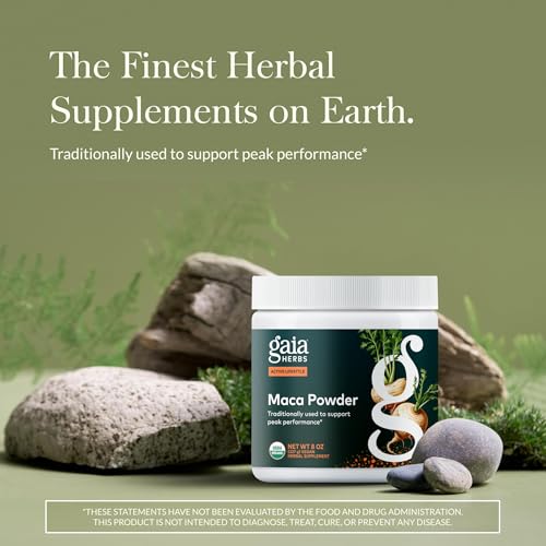 vitality support with maca supplement